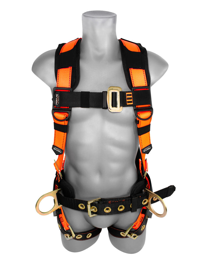 Frontline 50CTB Combat™ Construction Style Full Body Harness with Tong ...