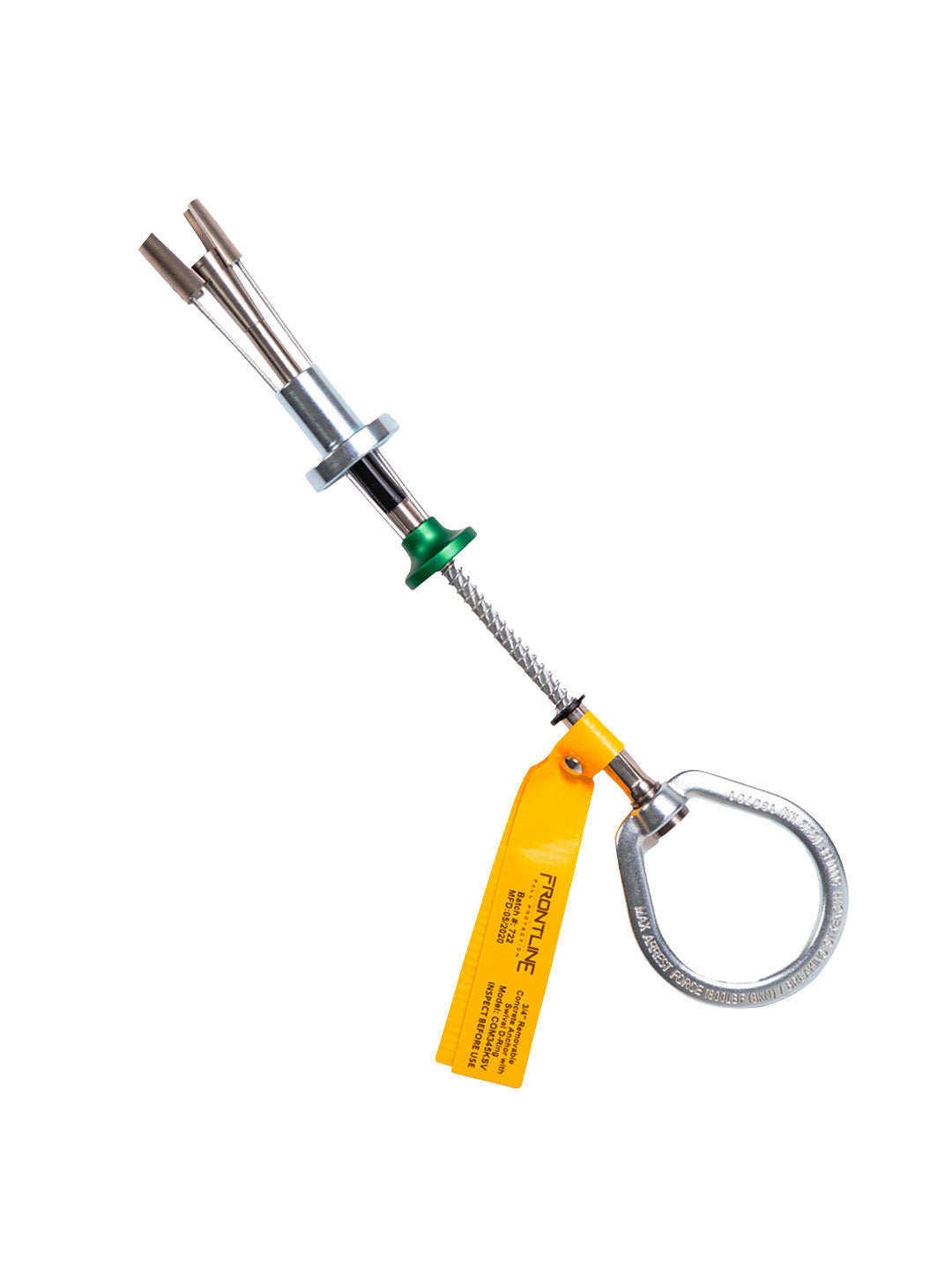 Frontline COB345KSV Reusable 5K Concrete Anchor Bolt with Swiveling D ...
