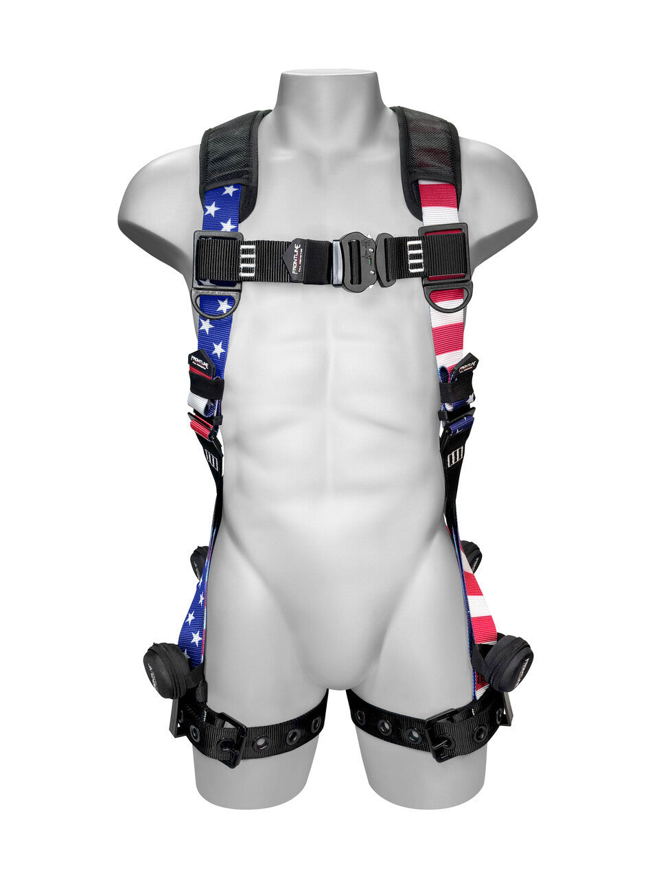 Frontline 110VTB-AM Combat™ American Style Vest Harness – Frontline ...