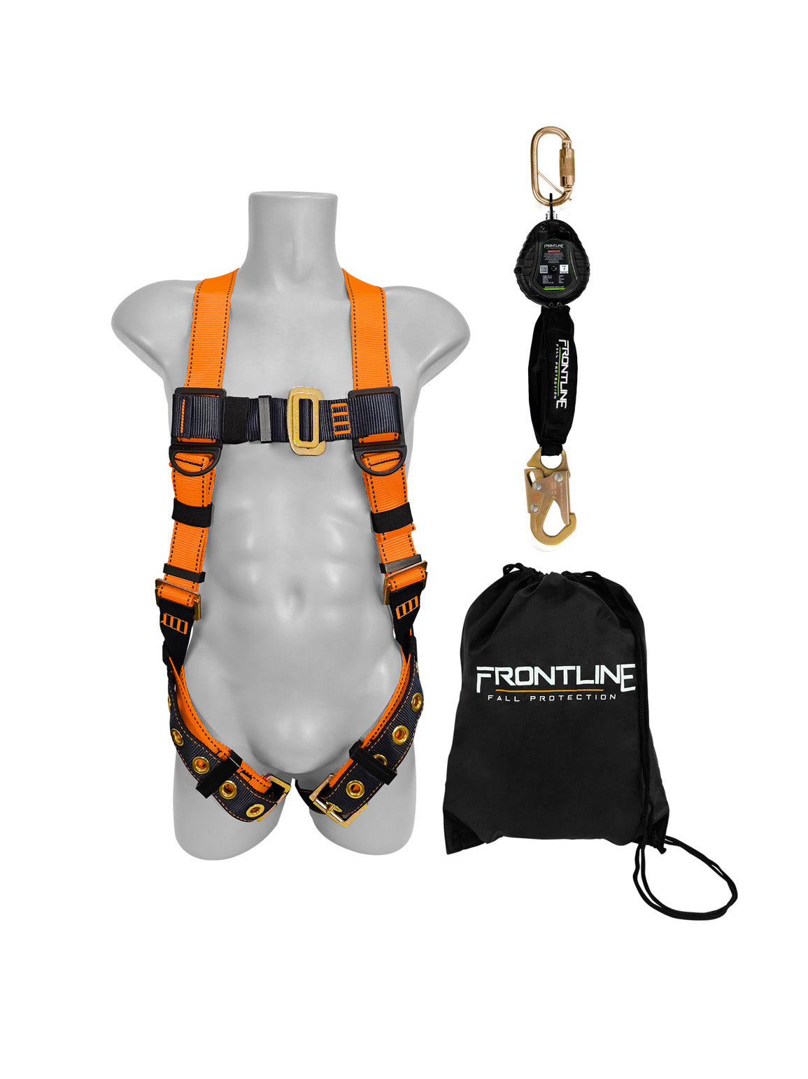 Frontline K100-RPW061S Combat™ Compliance Kit - Harness, 6' SRL and Dr ...