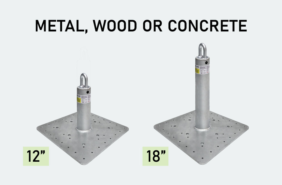 Frontline RO Commercial Roof Anchor – Frontline Fall Protection