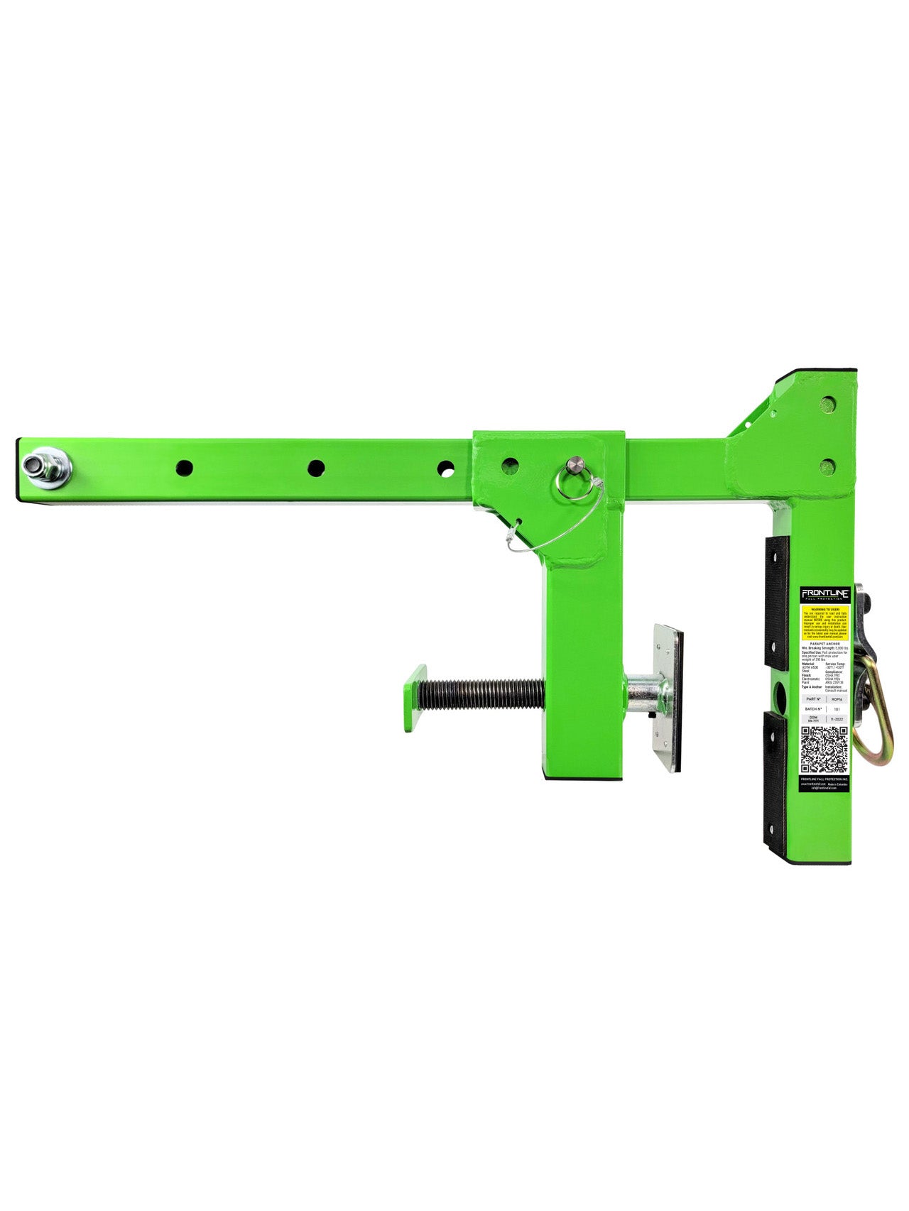 Frontline ROP16 Parapet Adjustable Non-Penetrating Anchor – Frontline ...