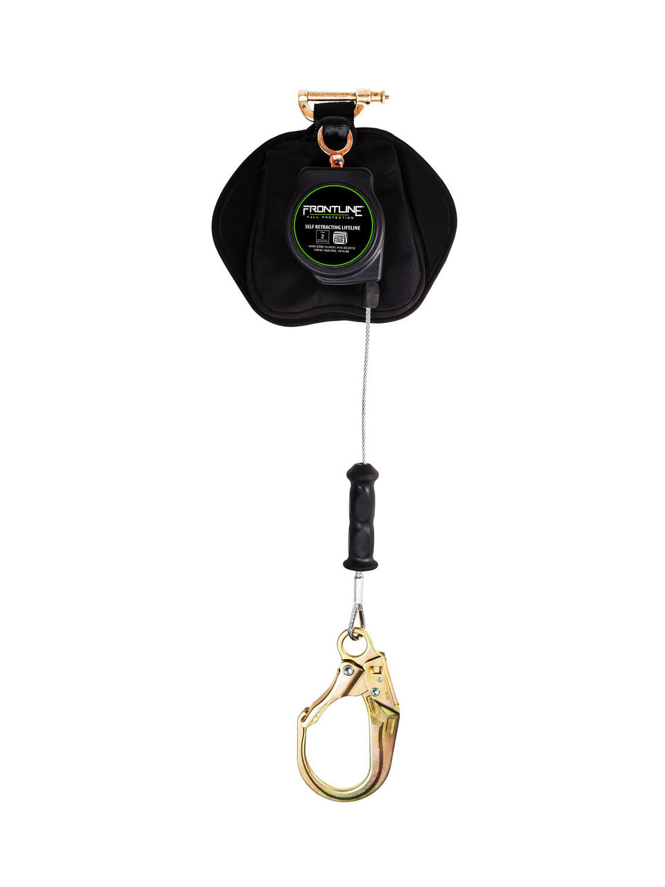 Frontline RPGCLE Leading Edge Cable Single Leg SRL with Steel Snap Hoo ...