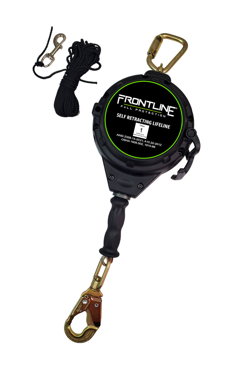 Frontline RPGC Cable Single Leg SRL with Steel Snap Hook End with Carr ...