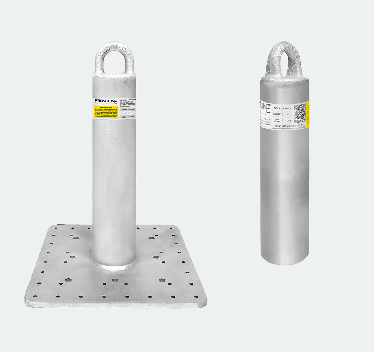 Frontline RO-CAL Commercial Roof Anchor CAL-OSHA Compliant – Frontline ...